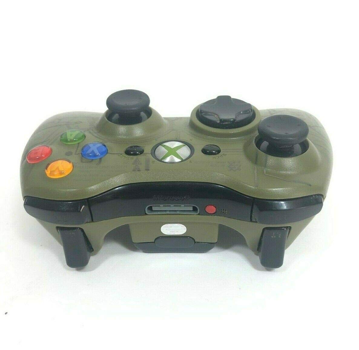 Halo 3 ODST Special Edition Green Controller, Compatible with Microsoft Xbox 360 - (Shipped in Bulk Packaging) (Renewed)
