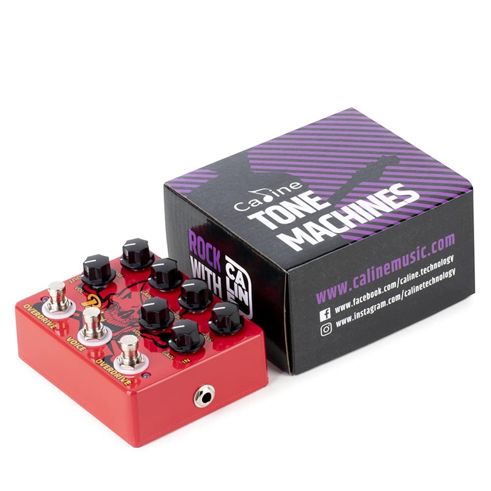 Caline DCP-07 Brigade Dual Overdrive Guitar Effect Pedal