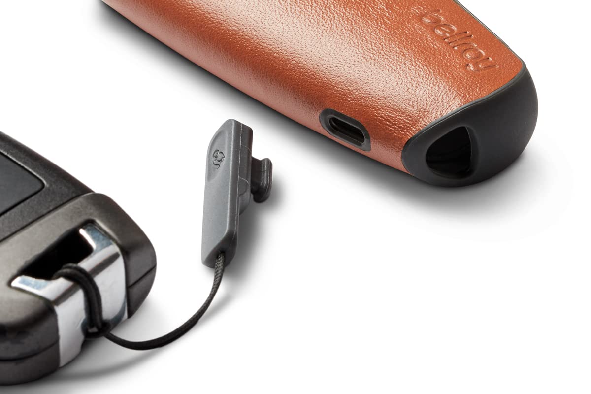 Bellroy Key Case Hardshell Leather Organizer Terracotta