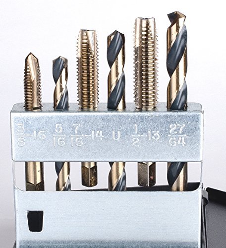Viking Drill and Tool by Norseman 57580 SP-18TD Type 20-UB Spiral Point Plug Style Magnum Super Premium Tap/Drill Set