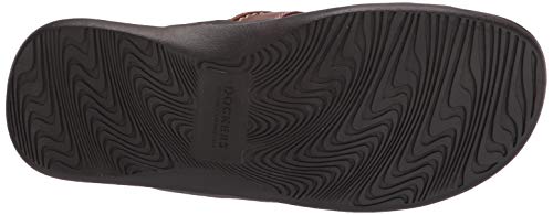 Dockers Men's Slide Sandal, Rust, 10