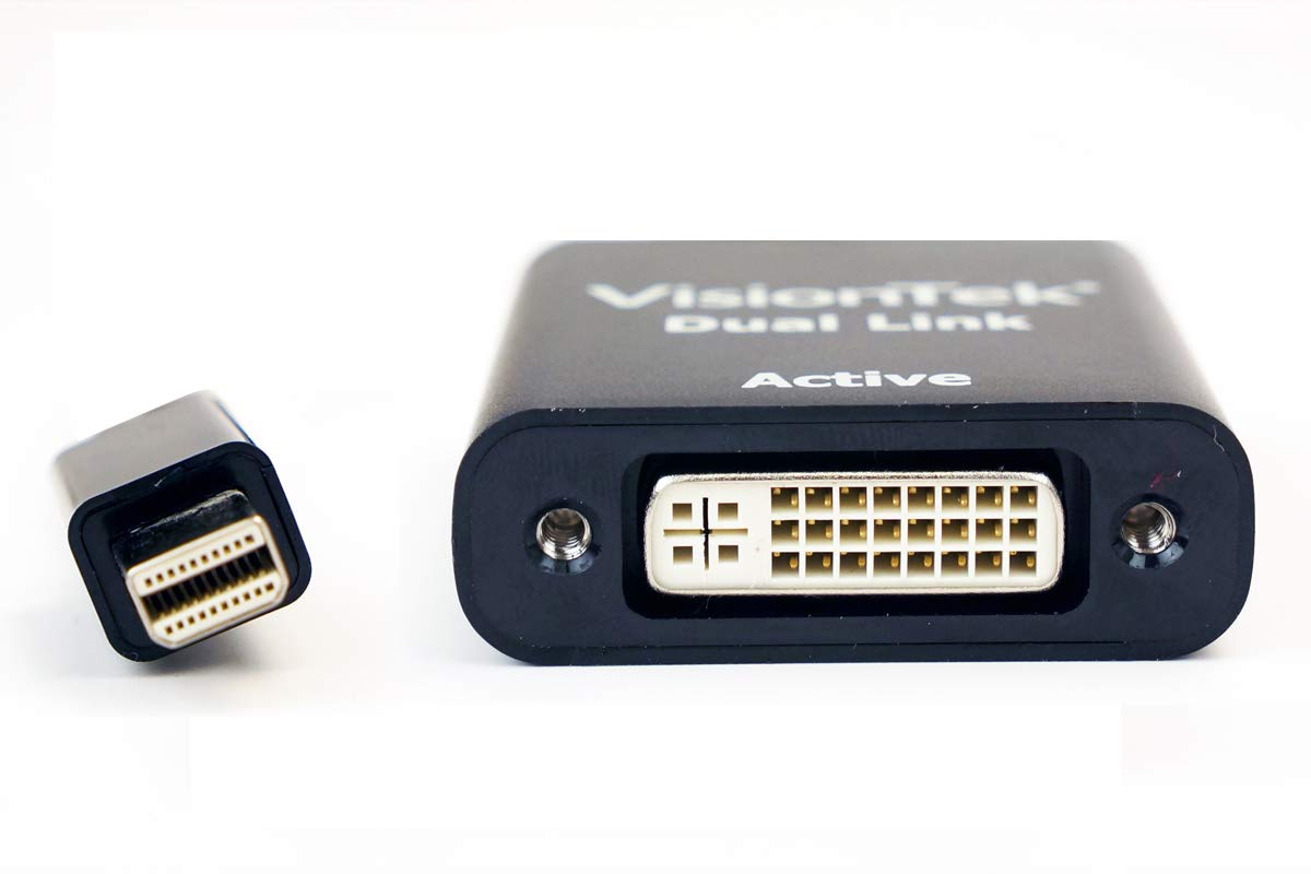 VisionTek Mini DisplayPort to Dual Link DVI-D Active Adapter (M/F) - 900640