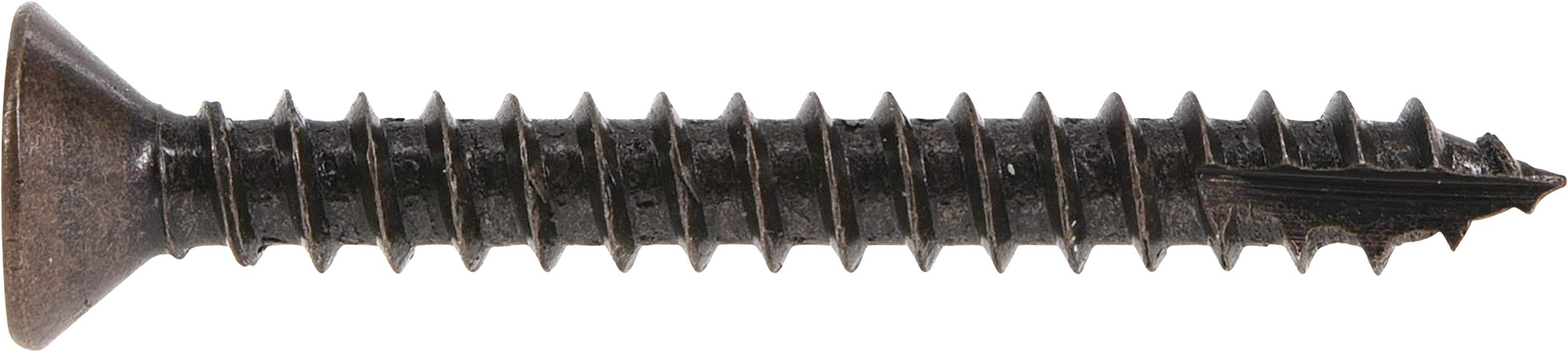 The Hillman Group 45369 9-Inch x 1-1/2-Inch Flat Phillips Wood Screw, Antique Bronze, 15-Pack