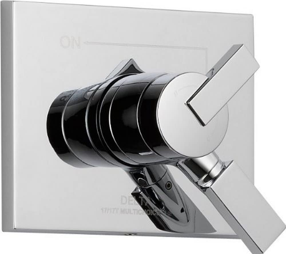 Delta Faucet Vero 17 Series Dual-Function Shower Handle Valve Trim Kit, Chrome T17053 (Valve Not Included)