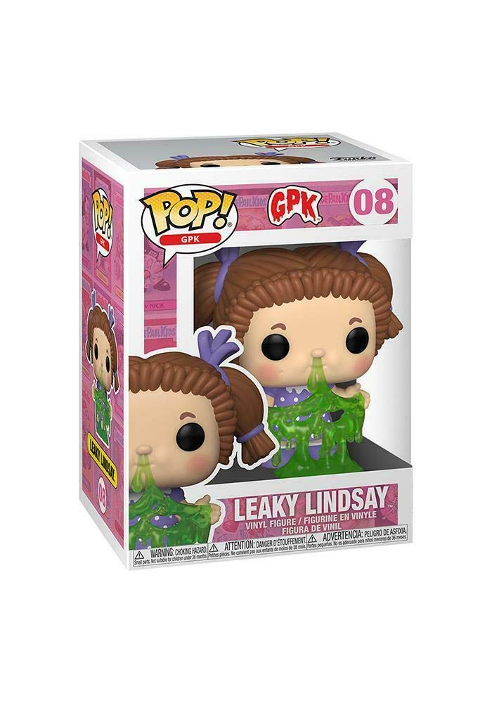 Leaky Lindsay Pop #08 Pop GPK: Garbage Pail Kids Vinyl Figure (Bundled with EcoTEK Plastic Protector to Protect Display Box)