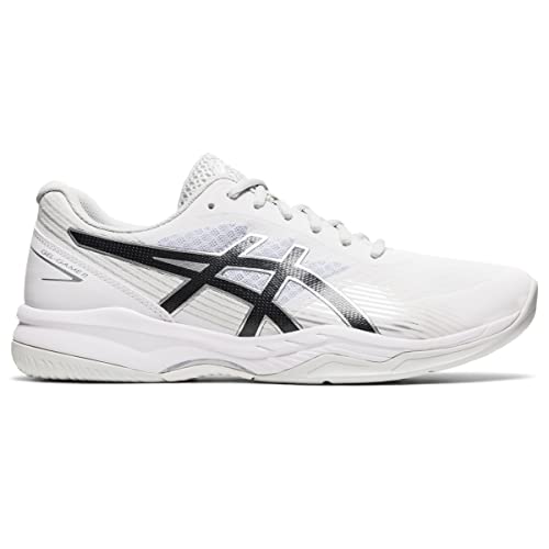 ASICS Men's Gel-Game 8 Tennis Shoes, 9, White/Black