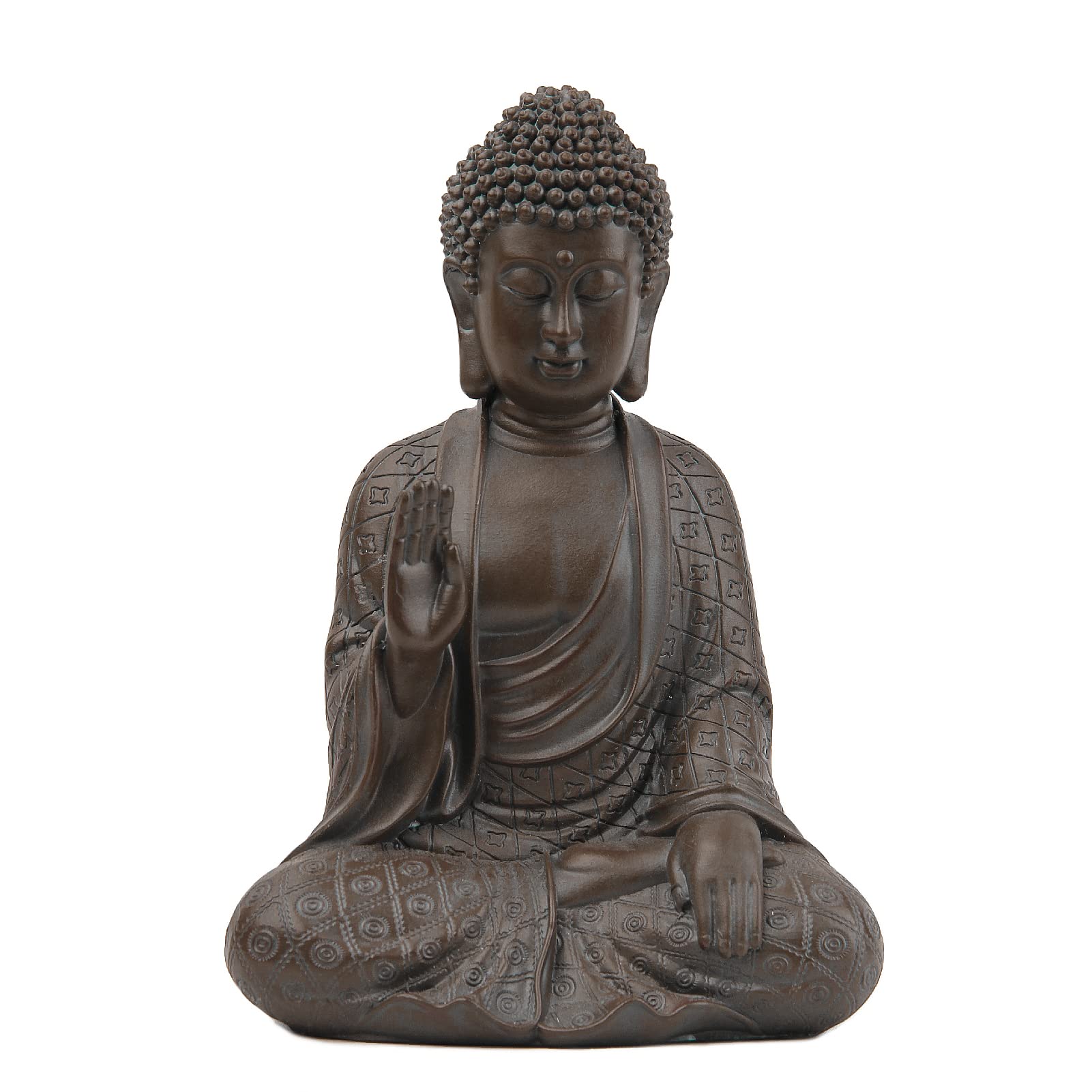 Leekung Buddha Statue Buddah Statute Buda â Buddha Statues for Home Decor,Buddah Statute Zen Decoration,Meditation Buddha Decor Antique Green