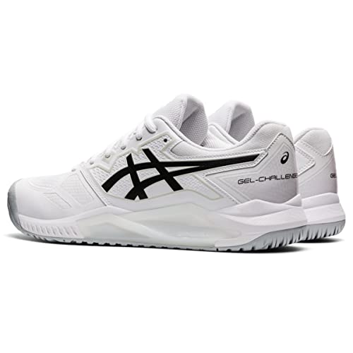 ASICS Men's Gel-Challenger 13 Tennis Shoes, 11, White/Black