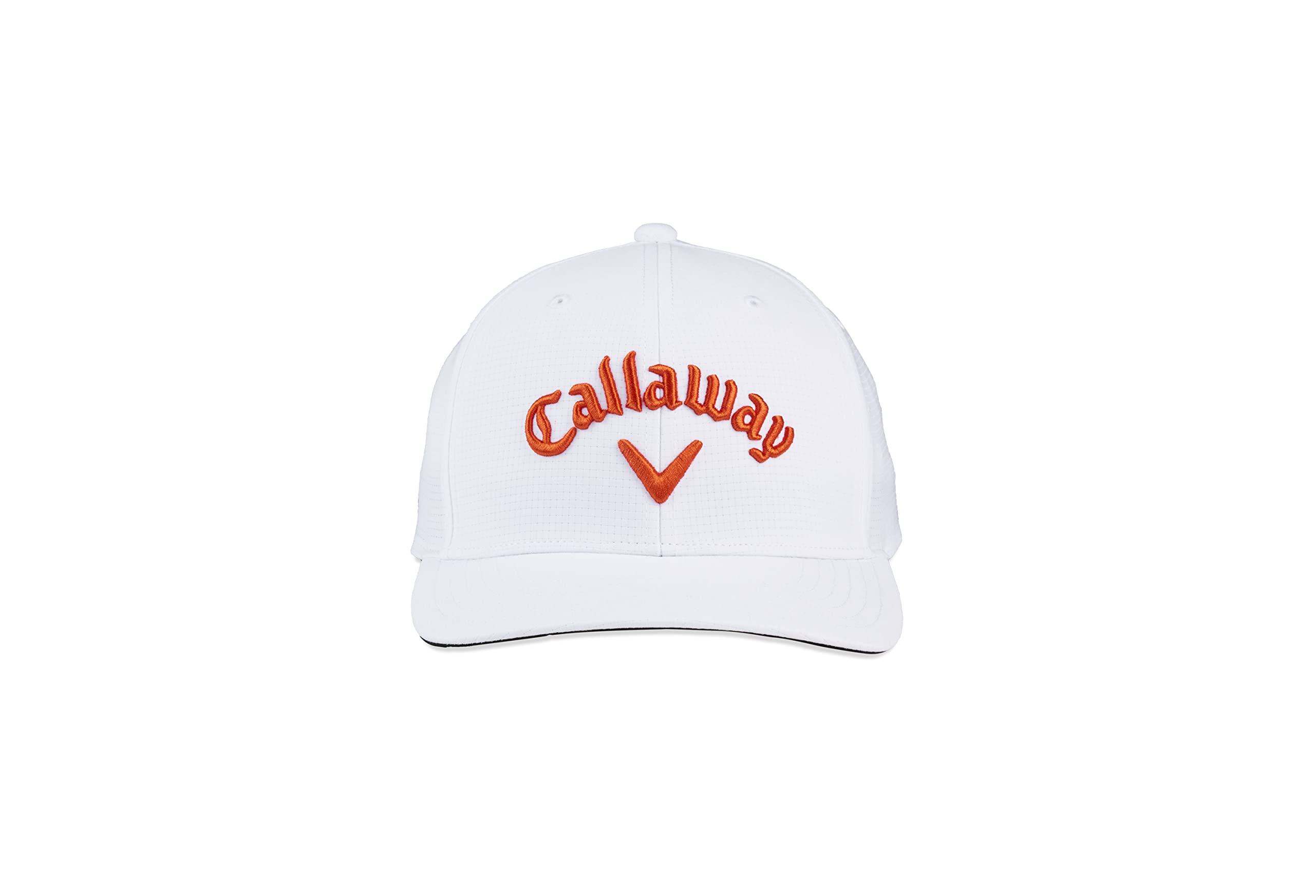 Callaway Golf Performance Pro Tour Cap Collection Headwear (OS, White/Orange)