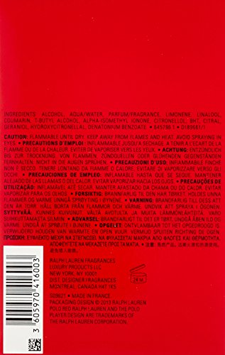 POLO RED by Ralph Lauren, 4.2 Fl Oz