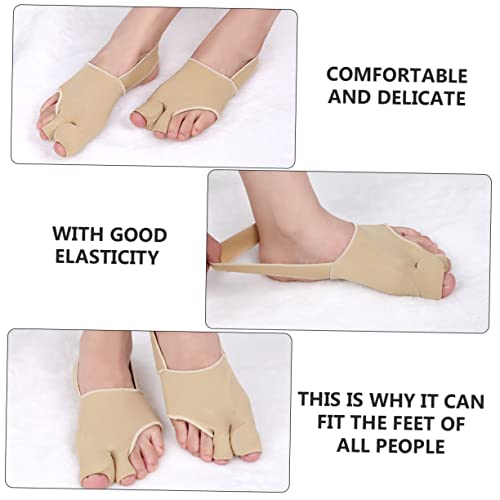 Healeved Wrist Supports Foot Protector Wrist Splints Thumb Splint Silicone Socks 2 Pairs Bunion Night Splint Silicone Spacers Bunion Hallux Valgus Correct Cover Socks