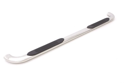 Lund 23274783 Polished Stainless Steel 4" Oval Bent Nerf Bars for 2009-2018 Dodge Ram 1500 Quad Cab