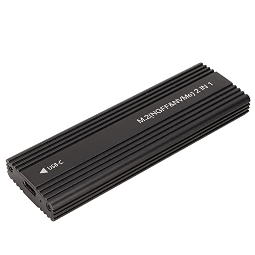 BOTEGRA SSD Enclosure, SSD Case Easy to Install Efficient Heat Dissipation for PC