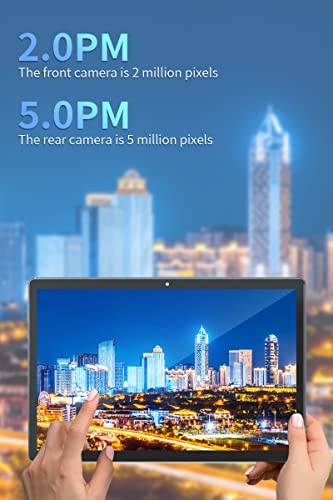 JUNINKE 2023 New Android 11.0, 10 inch Tablet Android, 3+64GB, Octa-Core Tablets, IPS HD Touch Screen, Powerful Performance, High Capacity, Long Battery Life(Black)