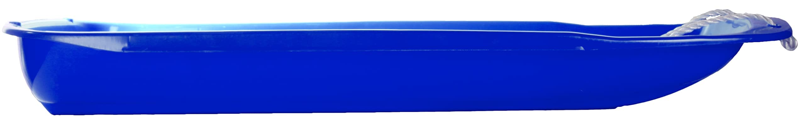 Avalanche Brands - 48" Classic Downhill Toboggan Snow Sleds - Blue & Pink
