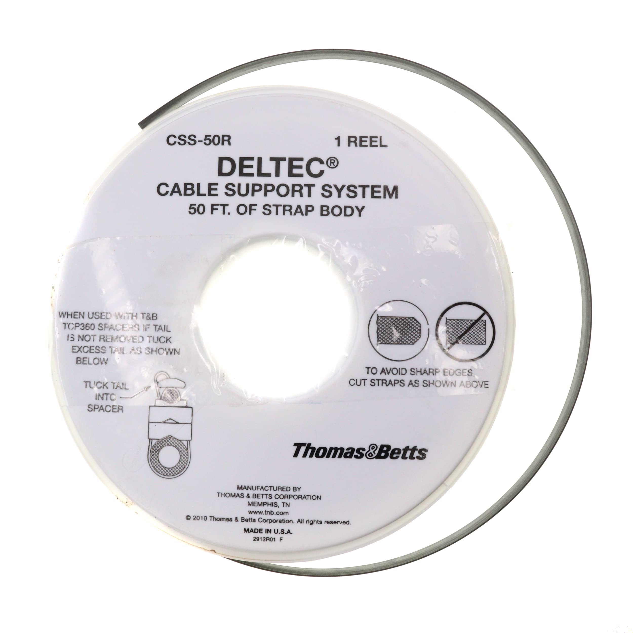 Thomas & Betts CSS-50R 50' Cable Strap Reel