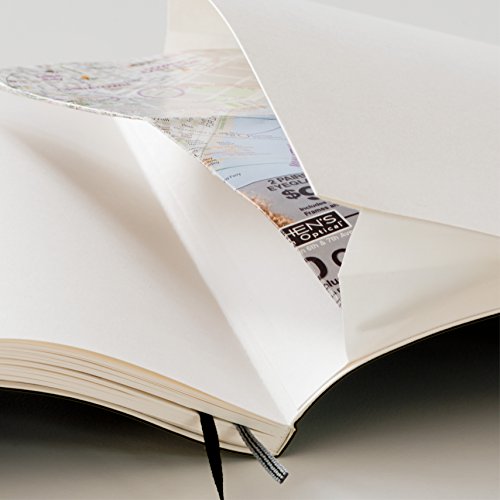 LEUCHTTURM1917 - Notebook Softcover Medium A5-123 Numbered Pages for Writing and Journaling (Dotted, Black)