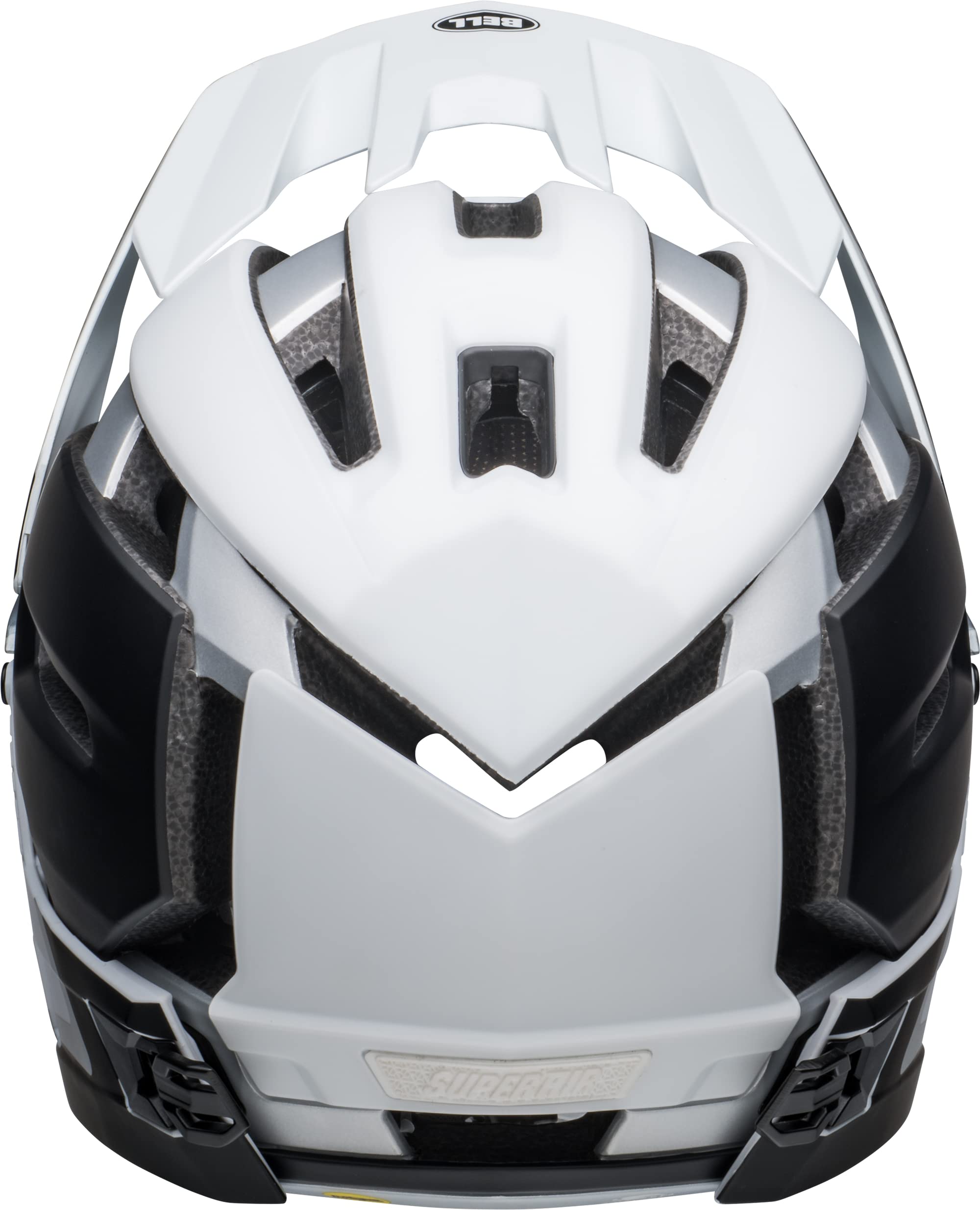 BELL Super Air R MIPS Adult Mountain Bike Helmet - Matte Black/White (2023), Medium (55-59 cm)