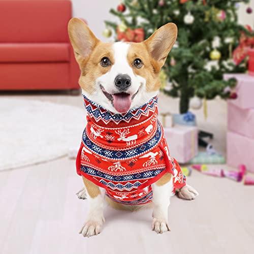Dog Sweater Pullover Cold Weather Vest for Dogs Dog Sweatshirt Dog Jacket for Indoor and Outdoor Use