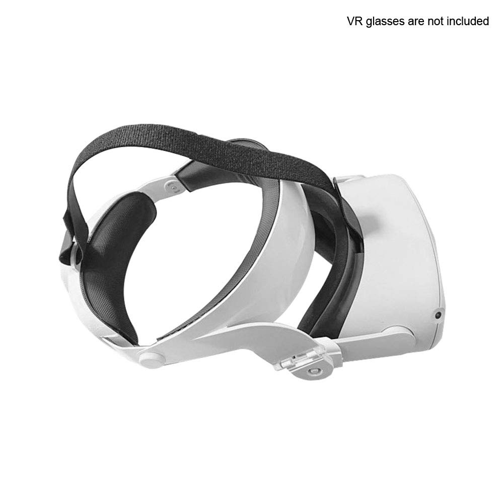 Balana Head Strap for Oculus Quest 2,Adjustable Head Pad Replacement Reduce Head Pressure Comfortable VR Accessories with Head Cushion
