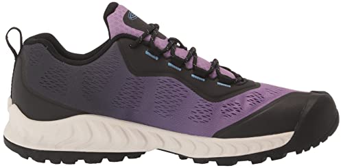 KEEN Women's NXIS Speed Low Height Vented Hiking Shoes, English Lavender/Ombre, 10
