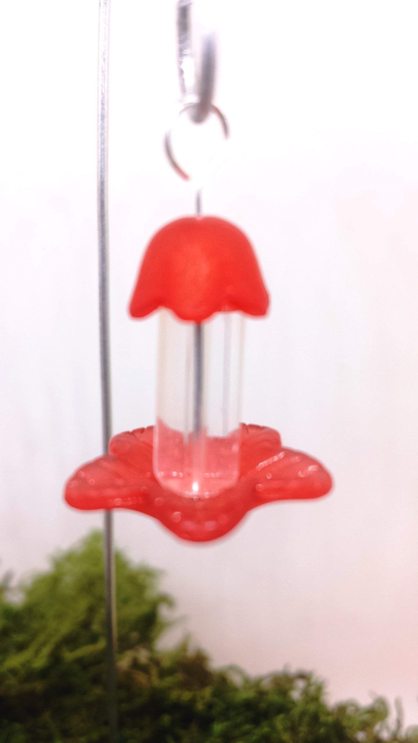 Fairy Garden Accessories. Set of 2 Miniature Bird Feeders.