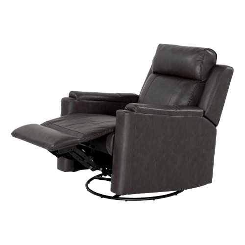 THOMAS PAYNE® RV Swivel Glide Recliner - Millbrae – Luxurious, Comfortable RV Recliner – Easy-to-Clean PolyHyde® Vinyl Fabric – High-Density Foam Interior for Extra Comfort – 2020129853