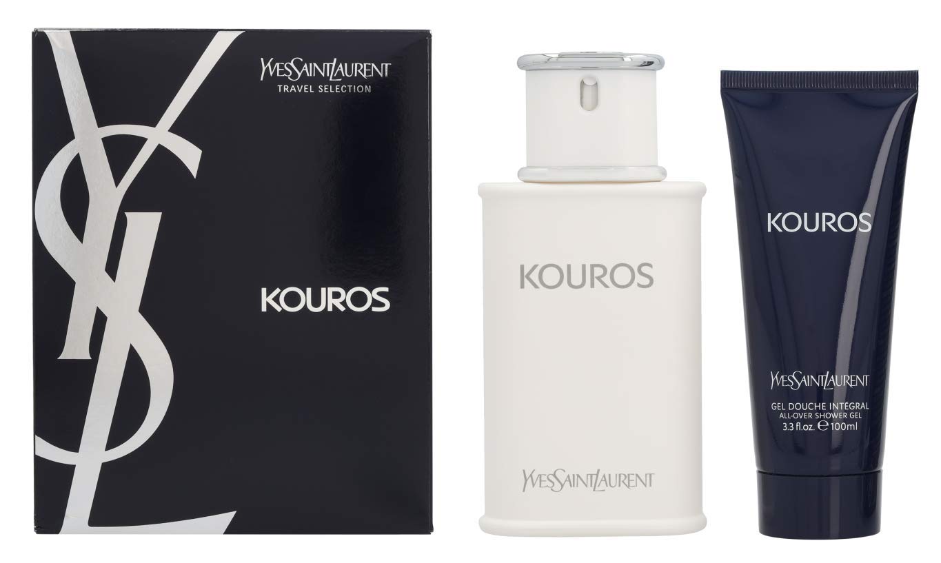 Yves Saint Laurent Kouros Men Giftset (Eau De Toilette Spray, Hair and Body Wash)
