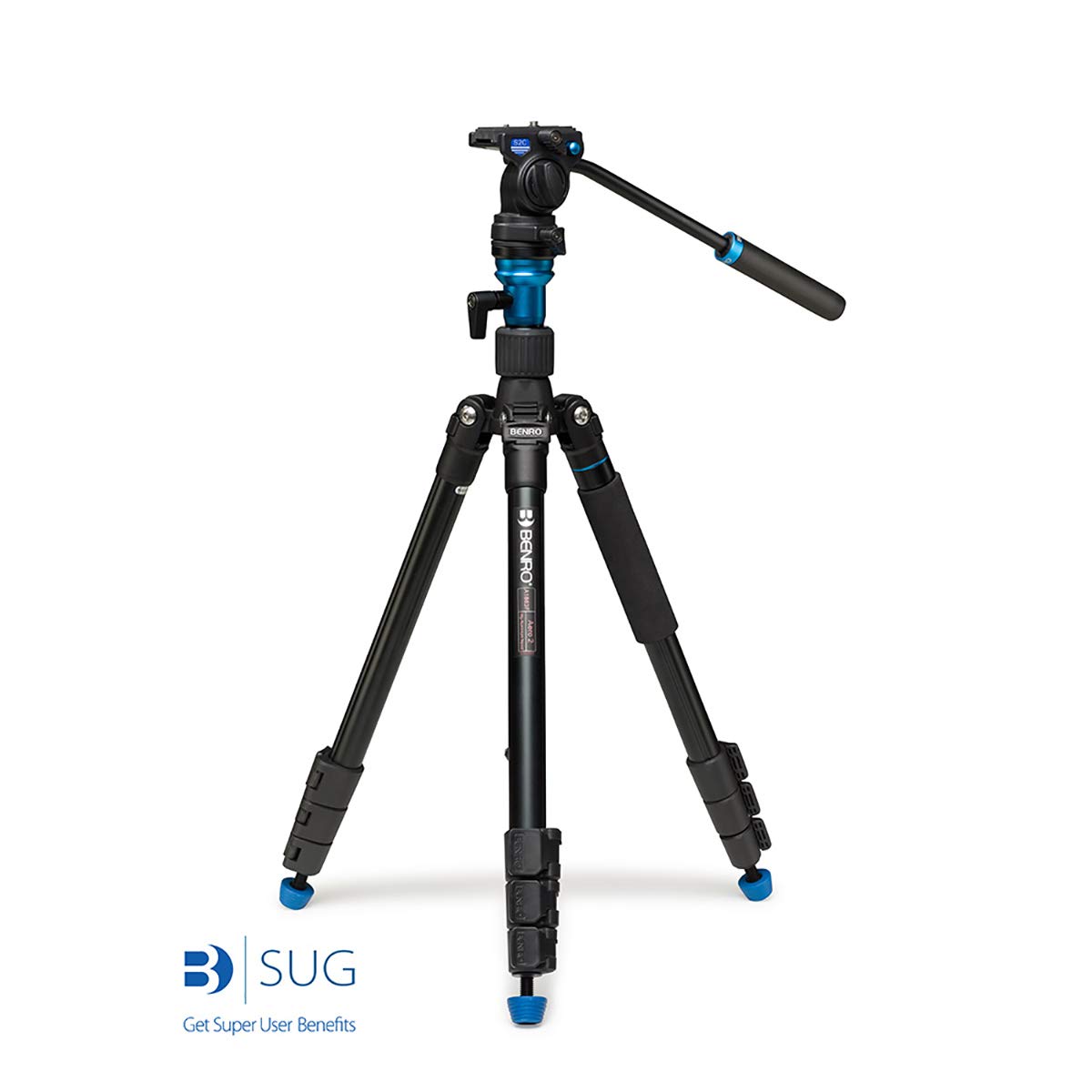 Benro Aero 7 Carbon Fiber Travel Video Tripod Kit with S7 Video Head (C3883TS7)