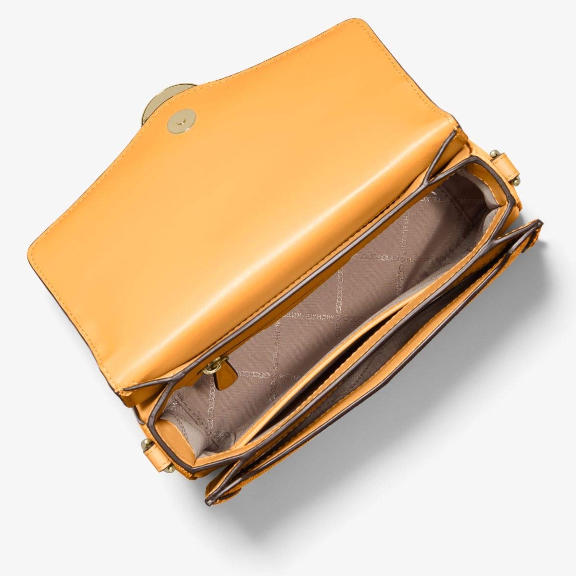 Michael Michael Kors Michael Kors Women s Jessie Medium Two Tone Logo Shoulder Bag in Sunshine Multi, Style 30S0SI6L2V.