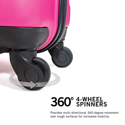 Kenneth Cole Reaction Out Of Bounds 28-Inch Check-Size Lightweight Durable Hardshell 4-Wheel Spinner Upright Luggage