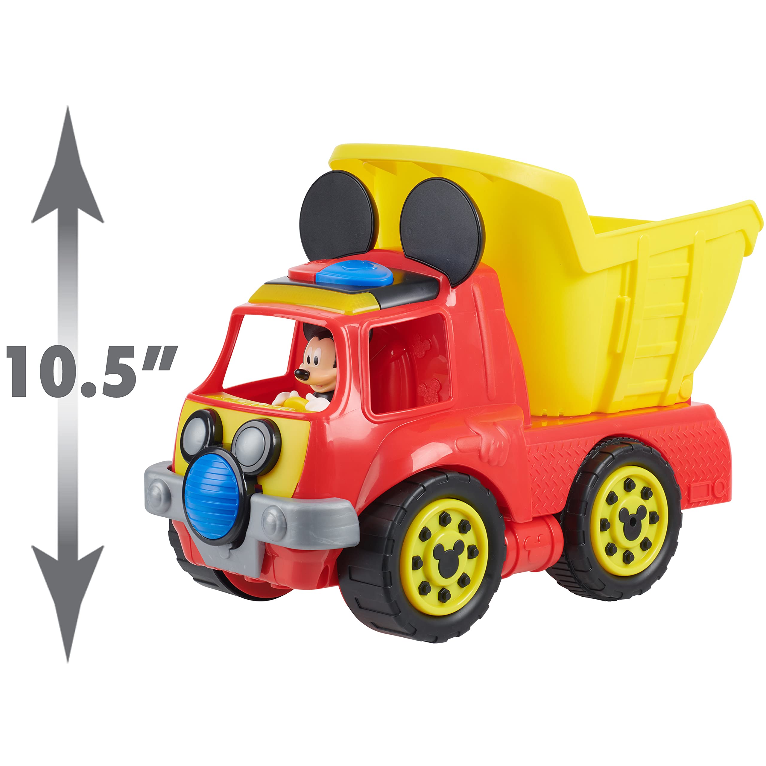 Mickey Mouse Dump Truck, Kids Toys for Ages 3 Up by Just Play