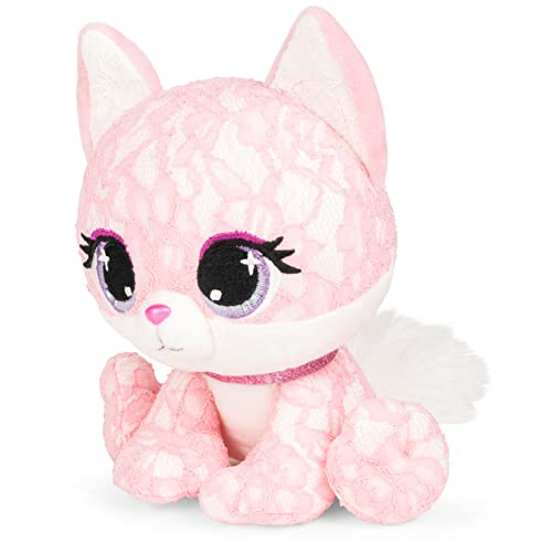 GUND P.Lushes Designer Fashion Pets Jessica Foxy Fox Premium Stuffed Animal Soft Plush, Pink, 6β