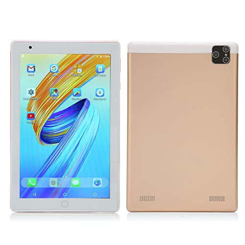 Calling Tablet, HD Tablet Dual Cards Dual Standby 100240V 178 Wide Viewing Angle 1960x1080 IPS for Gaming for 11 for Video US Plug