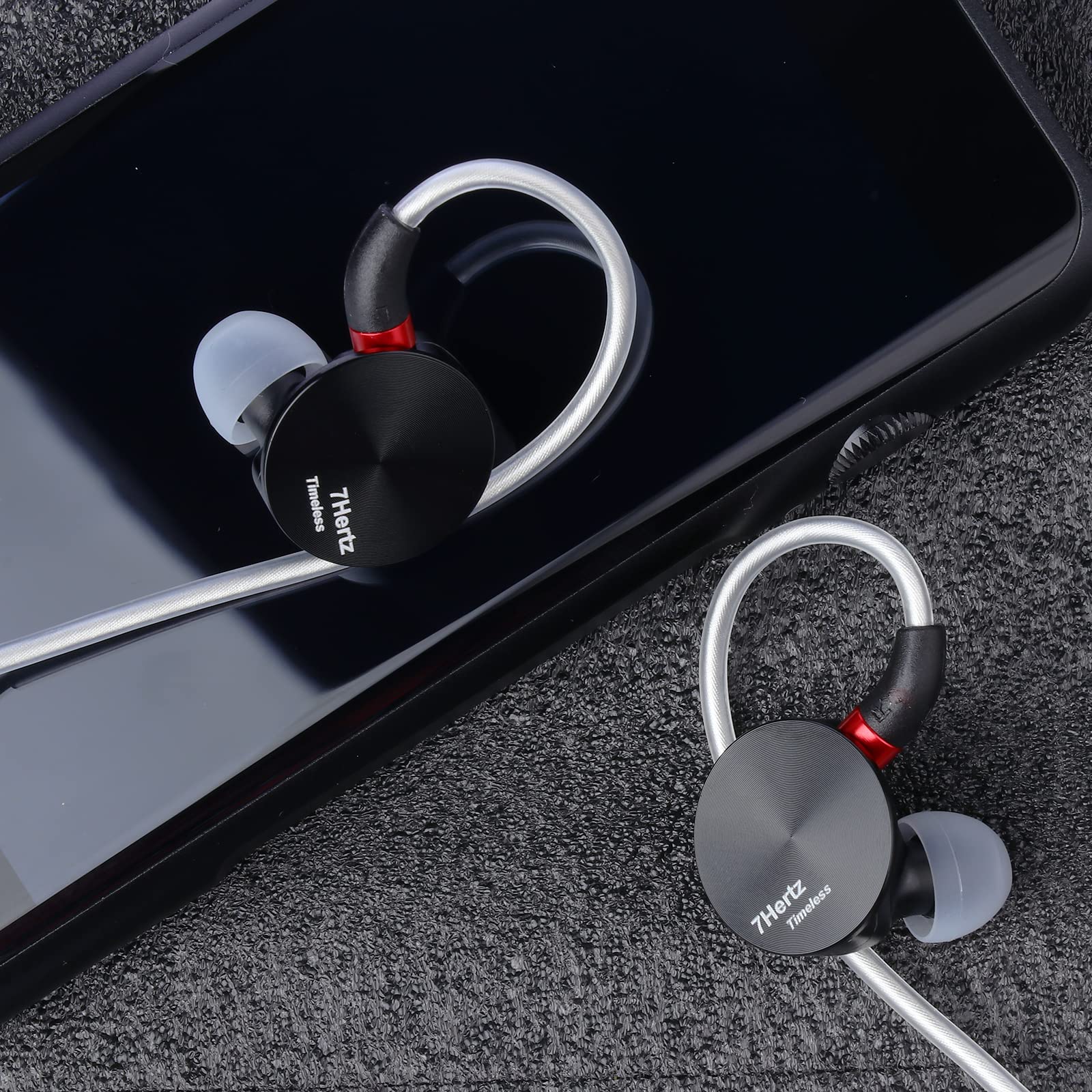 Linsoul 7HZ Timeless 14.2mm Planar HiFi in-Ear Earphone with CNC Aluminum Shell, Detachable MMCX Cable (2.5mm)