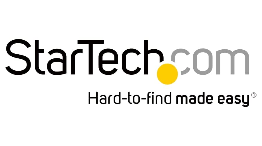 StarTech.com DB9 to RJ45 Modular Adapter - F/F - Serial adapter - DB-9 (F) to RJ-45 (F) - GC98FF, Black