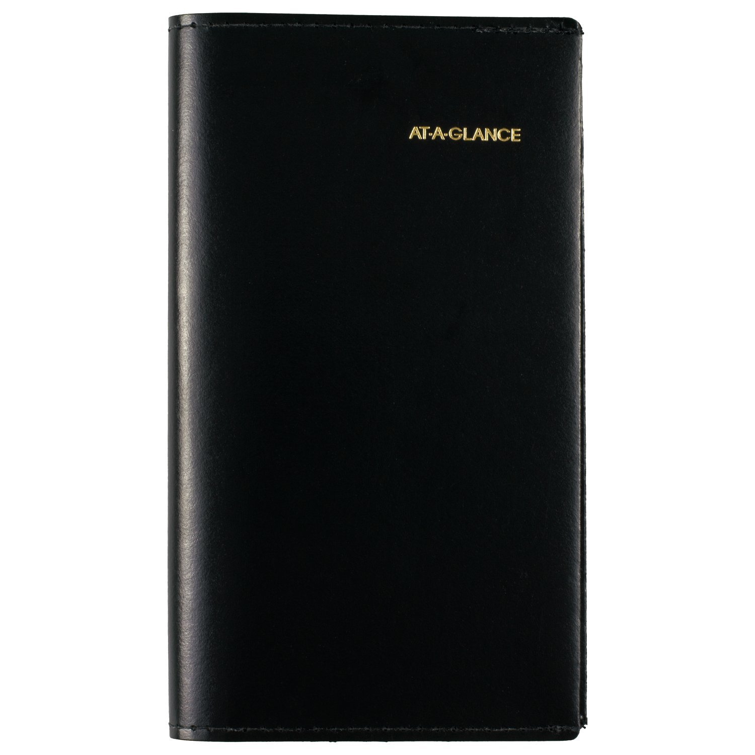 AT-A-GLANCE Monthly Planner, January 2018 - January 2019, 3-1/2" x 6-1/8", Black (7006405)