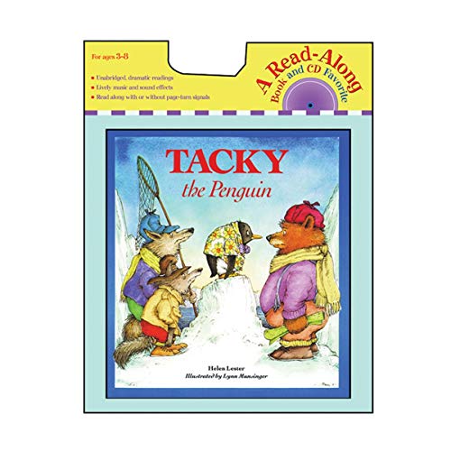 Kaplan Early Learning Read Aloud Books and CDs - Set of 6 Classic Children's Books - Curious George | Brown Bear, Brown Bear | Tacky The Penguin