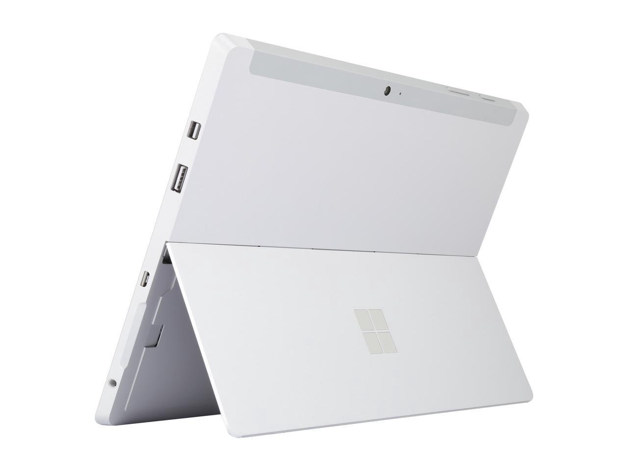 Microsoft Surface 3 Tablet, Intel Atom x7 x7-Z8700, 1.6 GHz, 4 GB, 64 GB SSD, Windows 10, Silver, 10.8"