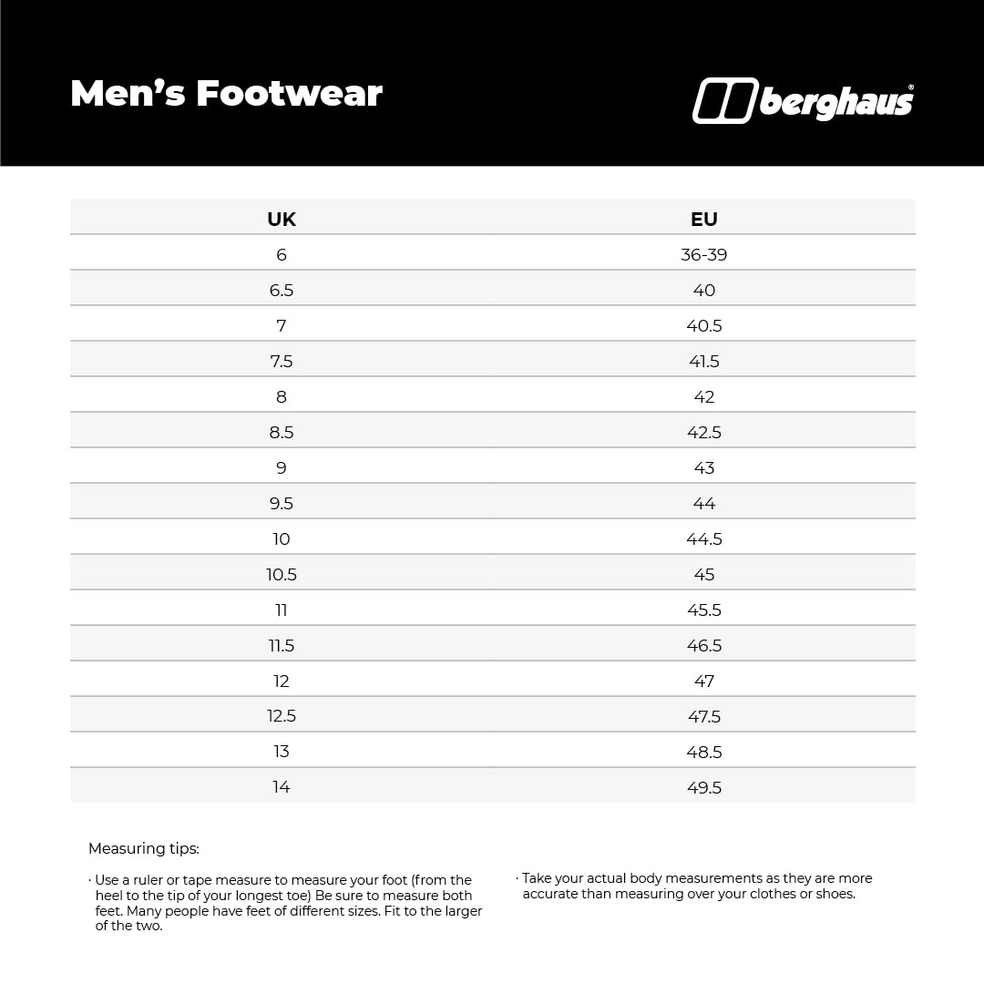 Berghaus Men's Expeditor Trek 2.0 Walking Boots High Rise Hiking, Black (Black/Red B59), 7 UK 40.5 EU