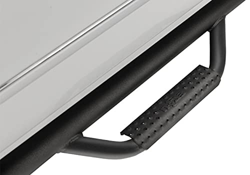 N-Fab Nerf Steps | Textured Black, Wheel-to-Wheel w/ Bed Access | D06110CC-6-TX | Fits 2006-2009 Dodge RAM 1500 / 2500 / 3500 Mega Cab 6.4' Standard Bed, SRW / DRW Gas / Diesel