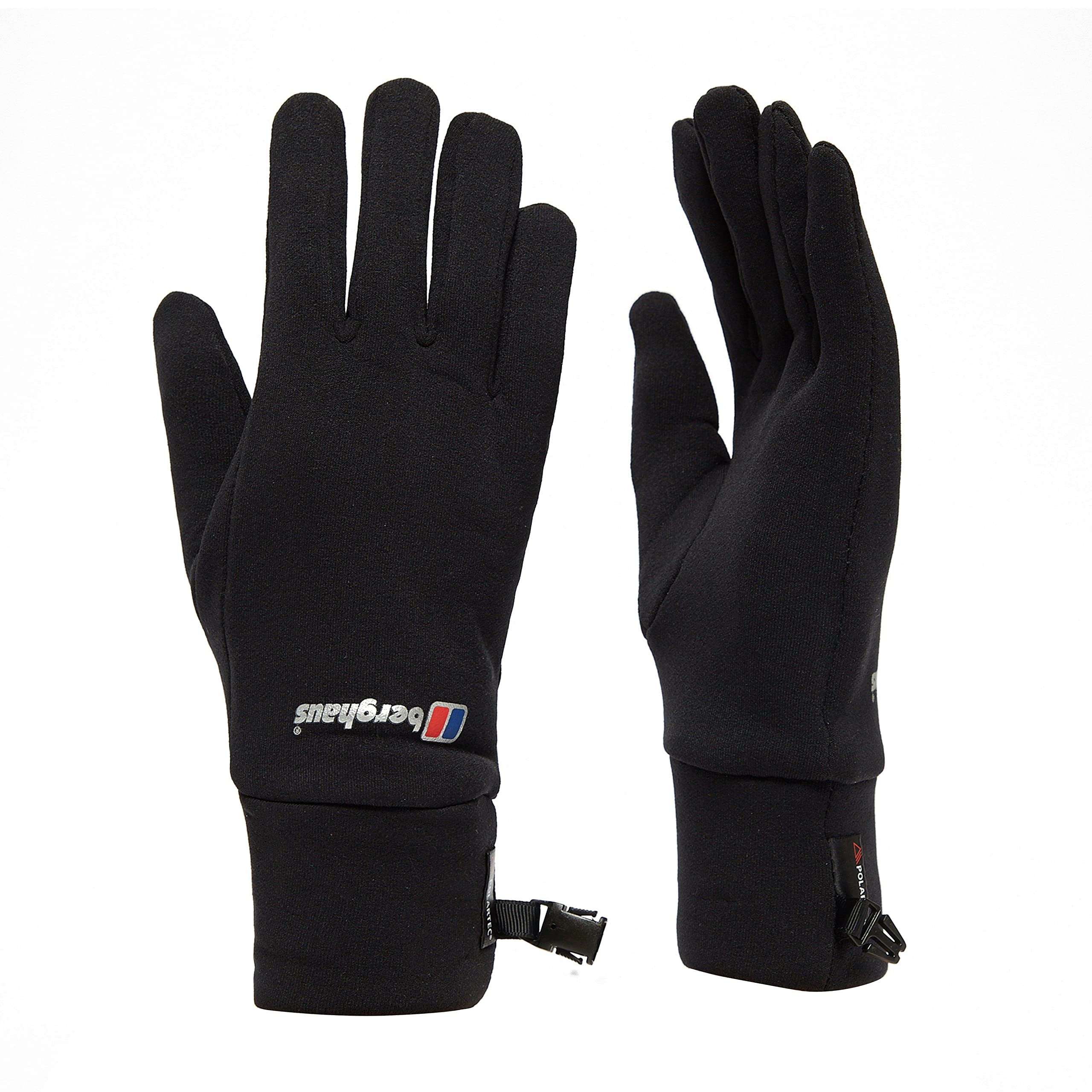 Berghaus Power Stretch Gloves, Black, L/XL