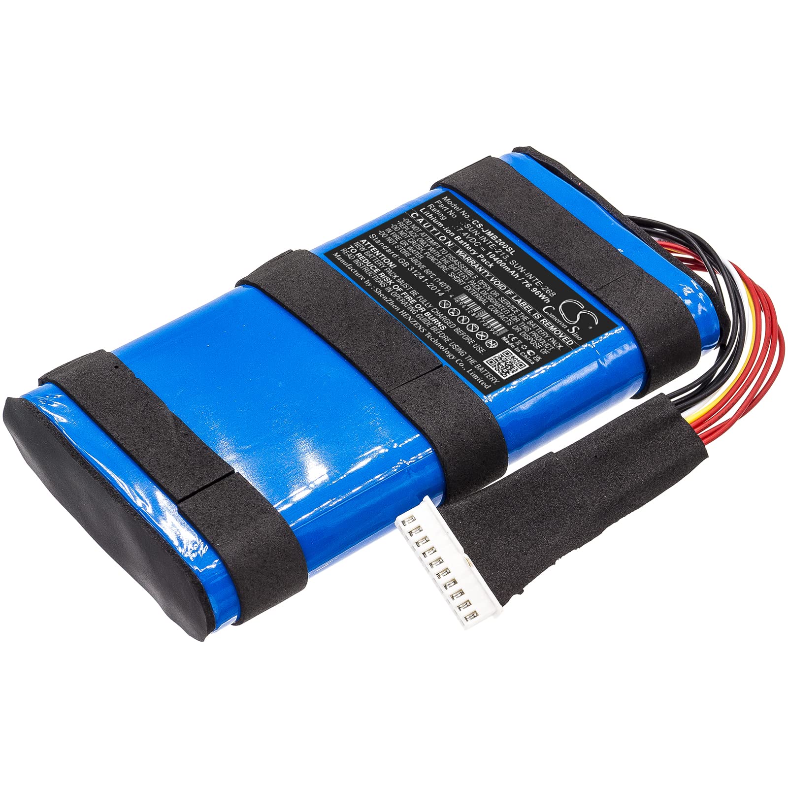 Cameron Sino New 10400mAh / 76.96WhReplacement Battery Fit for JBL Boombox 2 SUN-INTE-213, SUN-INTE-268