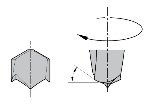 CMT 310.020.22 Solid Carbide Dowel Drill with 2mm 5/64-Inch, 10 by 35mm Shank and Left-Hand Rotation