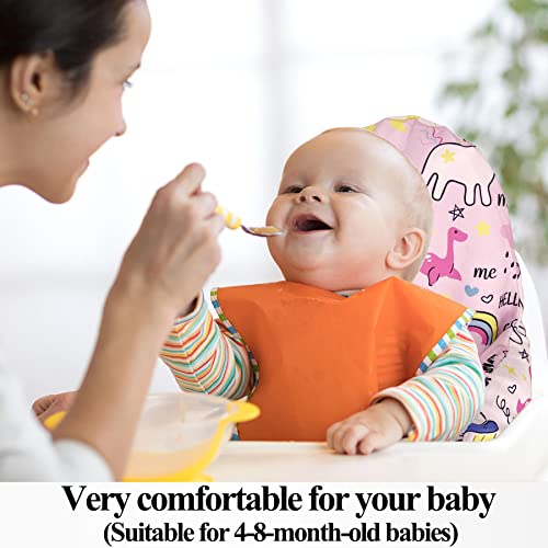 High Chair Cushion with Cover for IKEA Antilop High Chair, MISSEIAR Wooden High Chair Pad Pillow, Cushion Insert for Replacement, Built-in Inflatable Cushion (Pink)