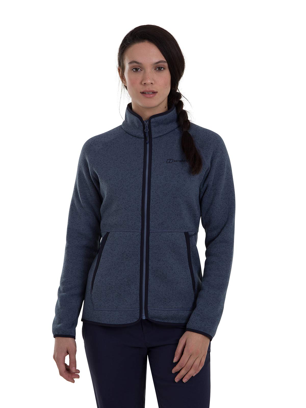 Berghaus Women's Standard Jacket Fleece Salair, Vintage Indigo/Mood Indigo