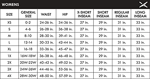 Arctix Women's Convertible Trail Pant, Black, Small Tall