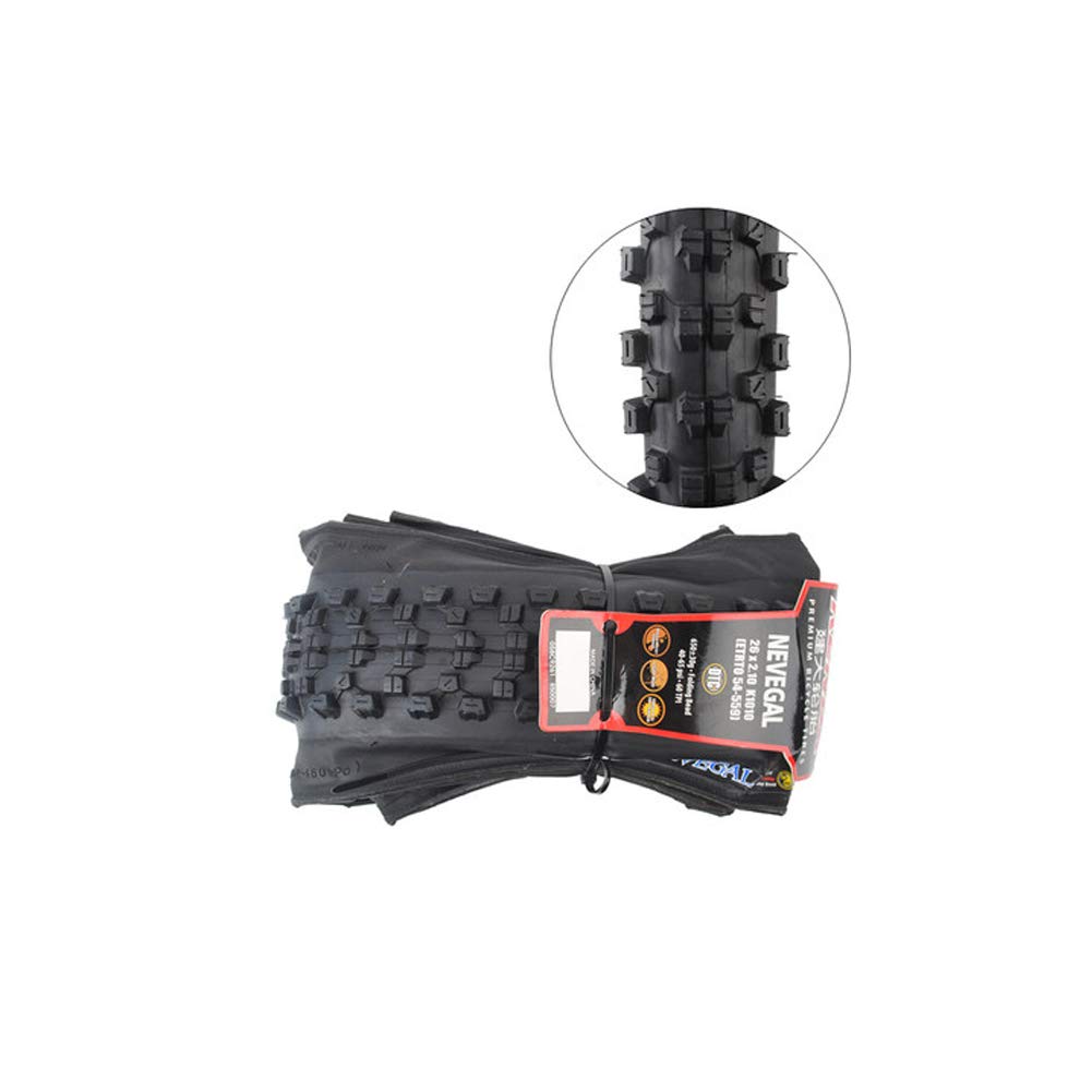 Bibike 26x2.1 Mountain Bike Tire 60TPI Foldable Puncture-Proof MTB Bike Tire