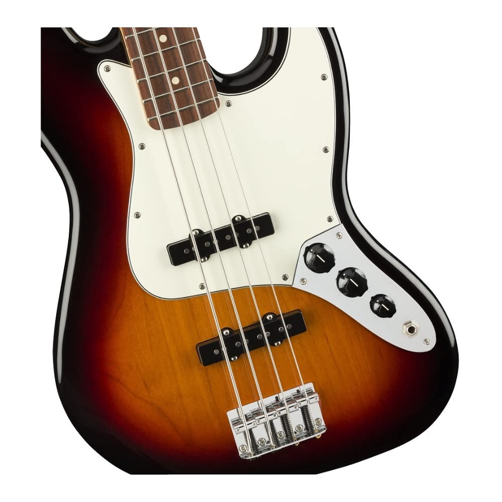 Fender Player Jazz Bass, Capri Orange, Left-Handed, Pau Ferro Fingerboard