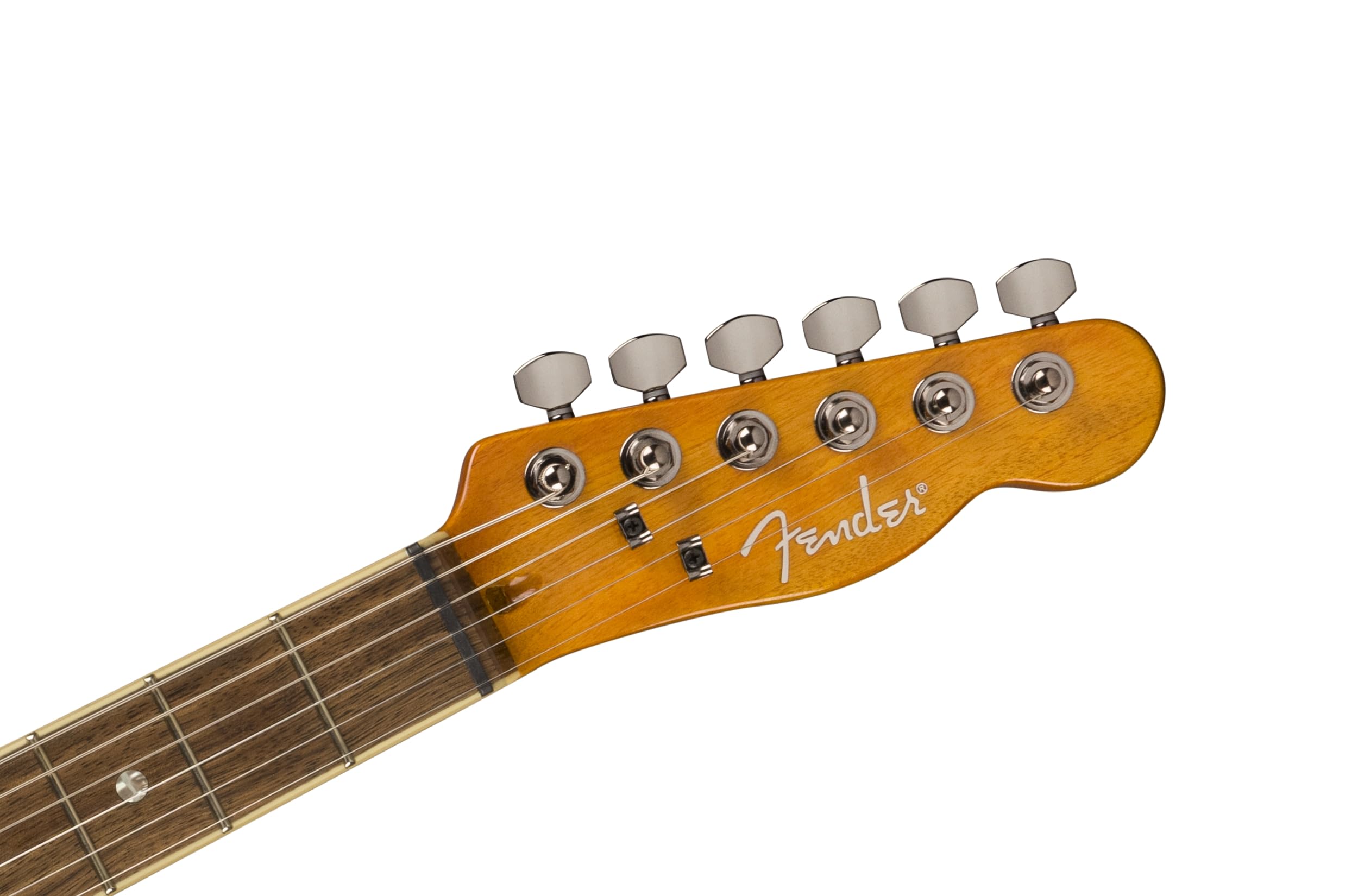 Fender Set Neck Custom Tele FMT featuring Seymour Duncan Humbucker’s, Electric Guitar with 2-Year Warranty, Many Tones, Elegant Finish, Amber
